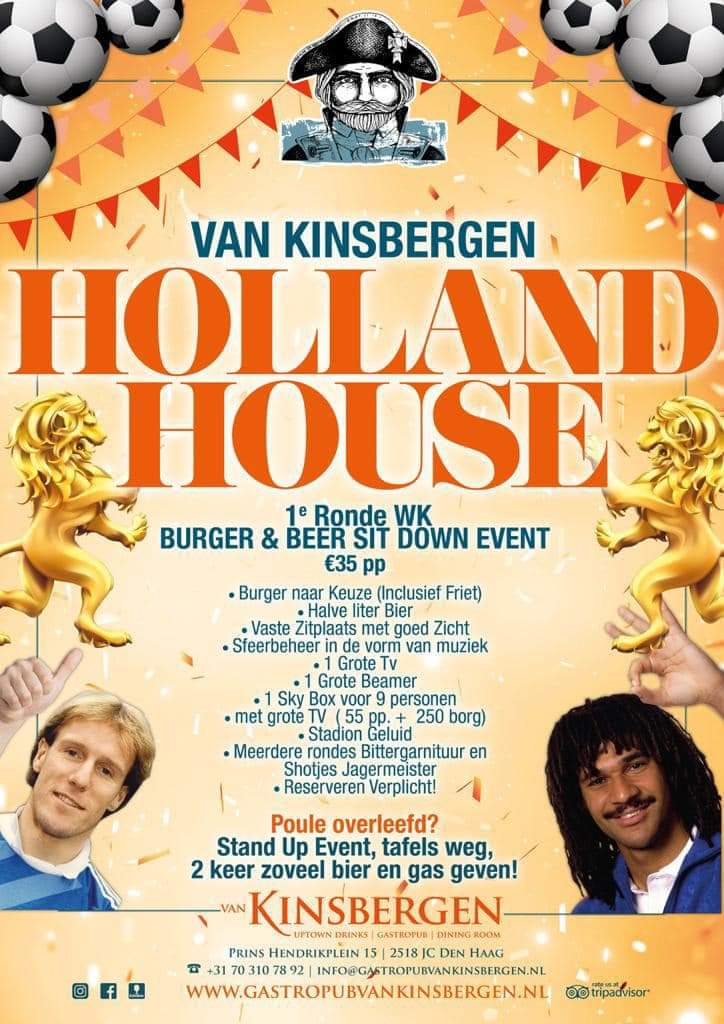 NED - ECUADOR 1e ronde WK BURGER & BEER SIT DOWN EVENT ...